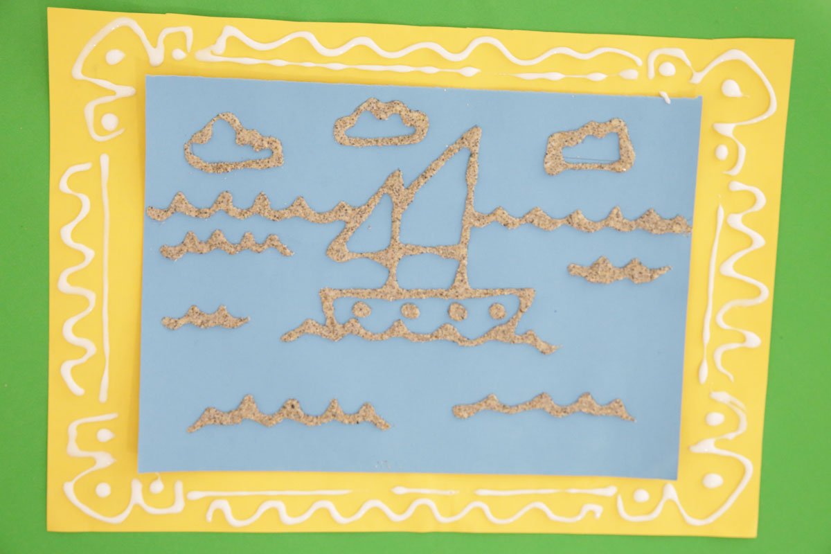 Make a Sand Art Picture – Paint and Draw | Tate Kids