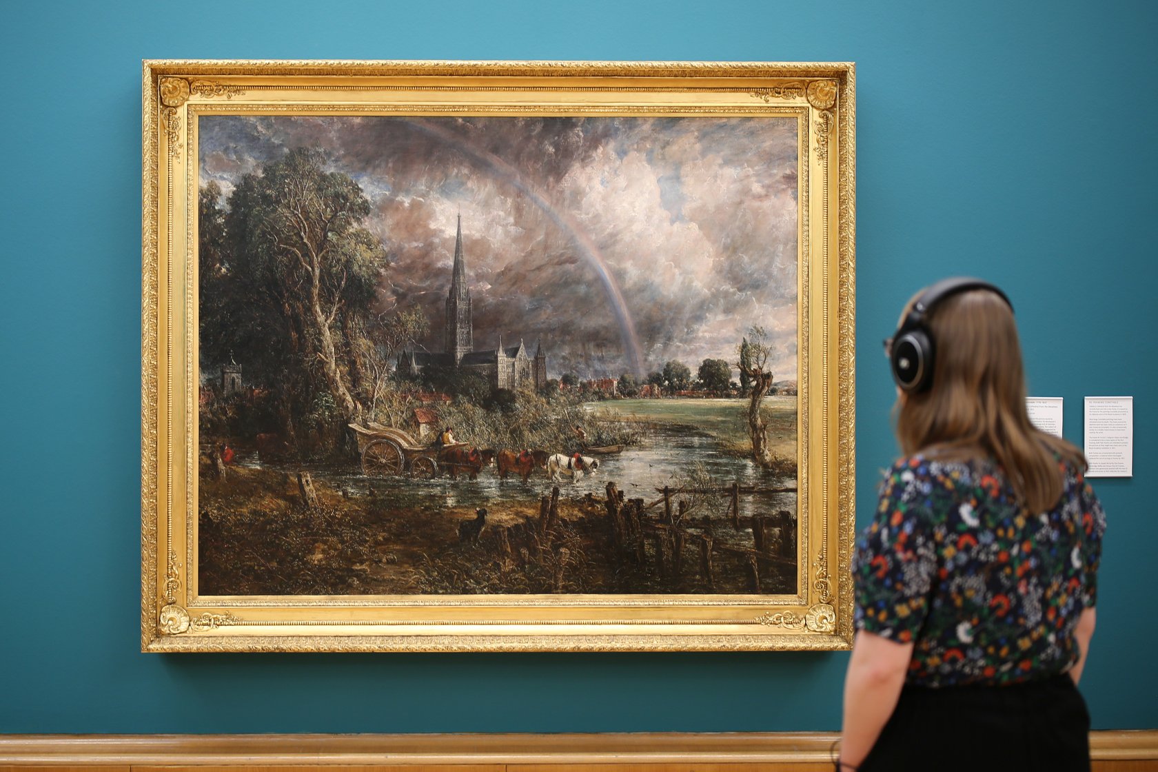 ‘Salisbury Cathedral from the Meadows’, John Constable, exhibited 1831 ...