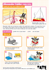 Make Your Own Circus – Sculpture | Tate Kids