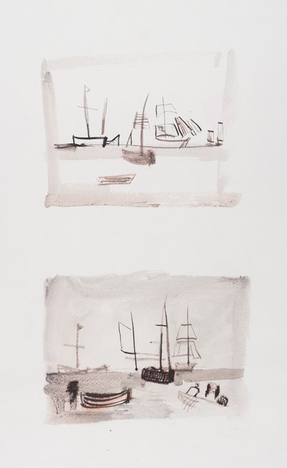 Boats at Cowes circa 1827 | Tate