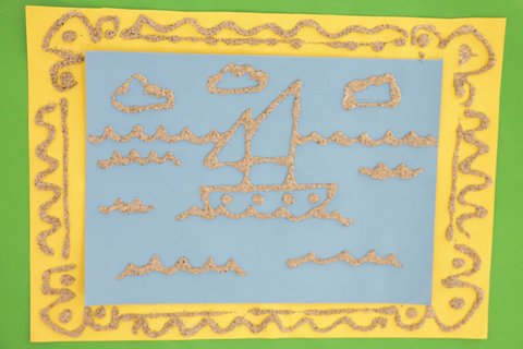 Make a Sand Art Picture – Paint and Draw | Tate Kids