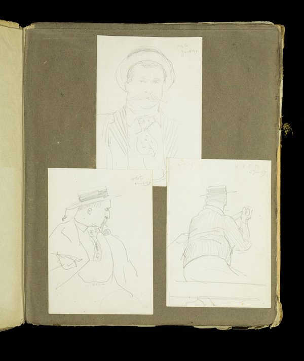 Archives & Access project: digitising the archive: Henry Scott Tuke ...