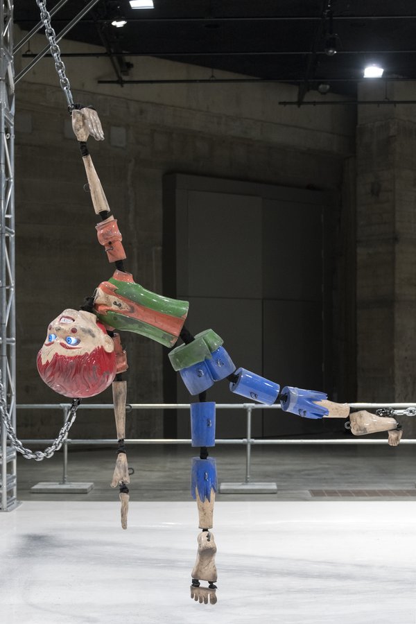 Jordan Wolfson's Colored sculpture comes to life in the Tanks – Press ...