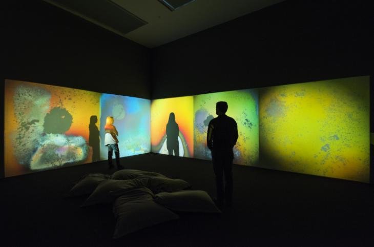 ‘Liquid Crystal Environment’, Gustav Metzger, 1965, remade 2005 | Tate